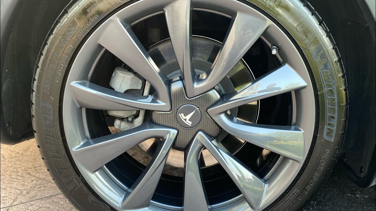 Tesla 20” inch OEM Sport Performance Wheel (Model 3 Stilettos on Tesla ...