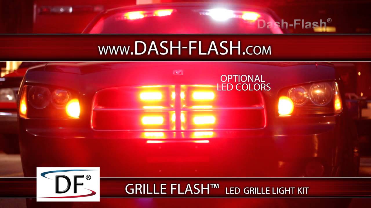 Dash-Flash® Grille Flash™ LED Light Kit - YouTube
