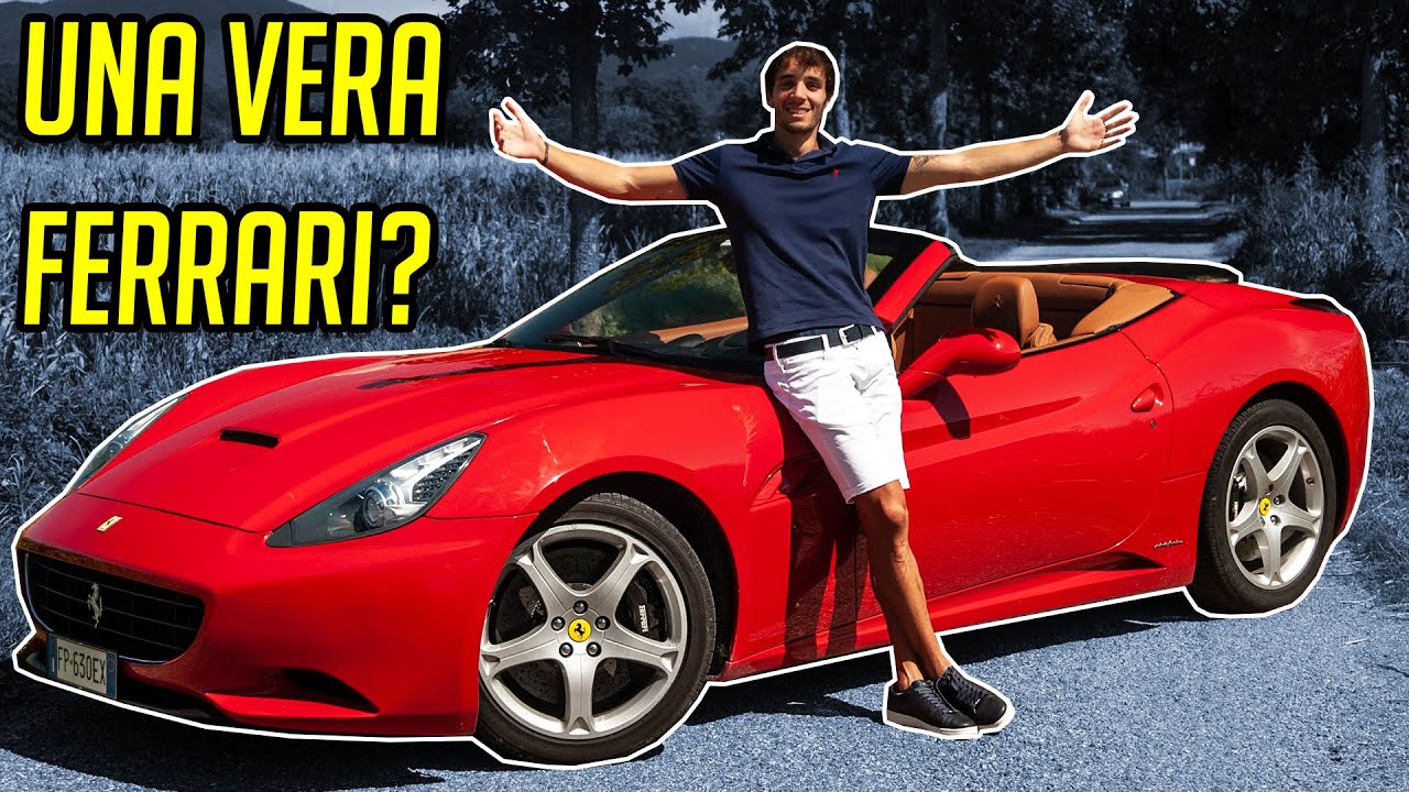FERRARI CALIFORNIA | Prova su strada - YouTube