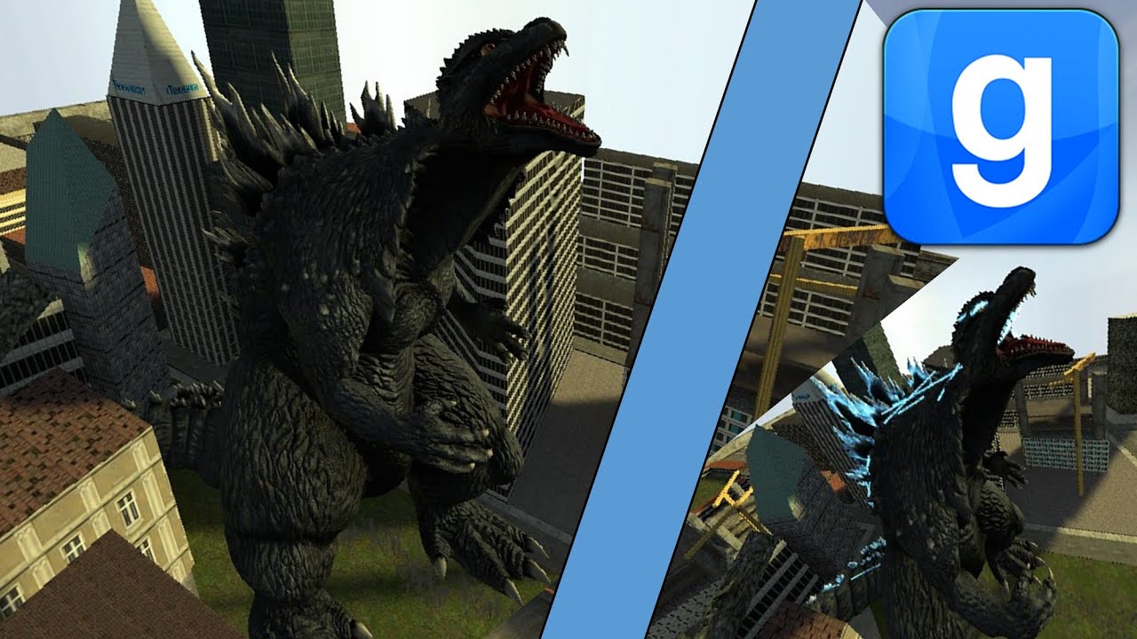 Godzilla gmod - YouTube