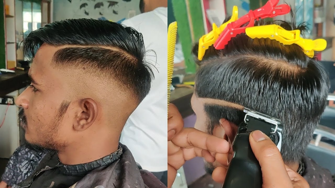 Hair Cutting Boys 2024 / Kids Haircut Tutorial Slope Hair Cut Karne Ka ...