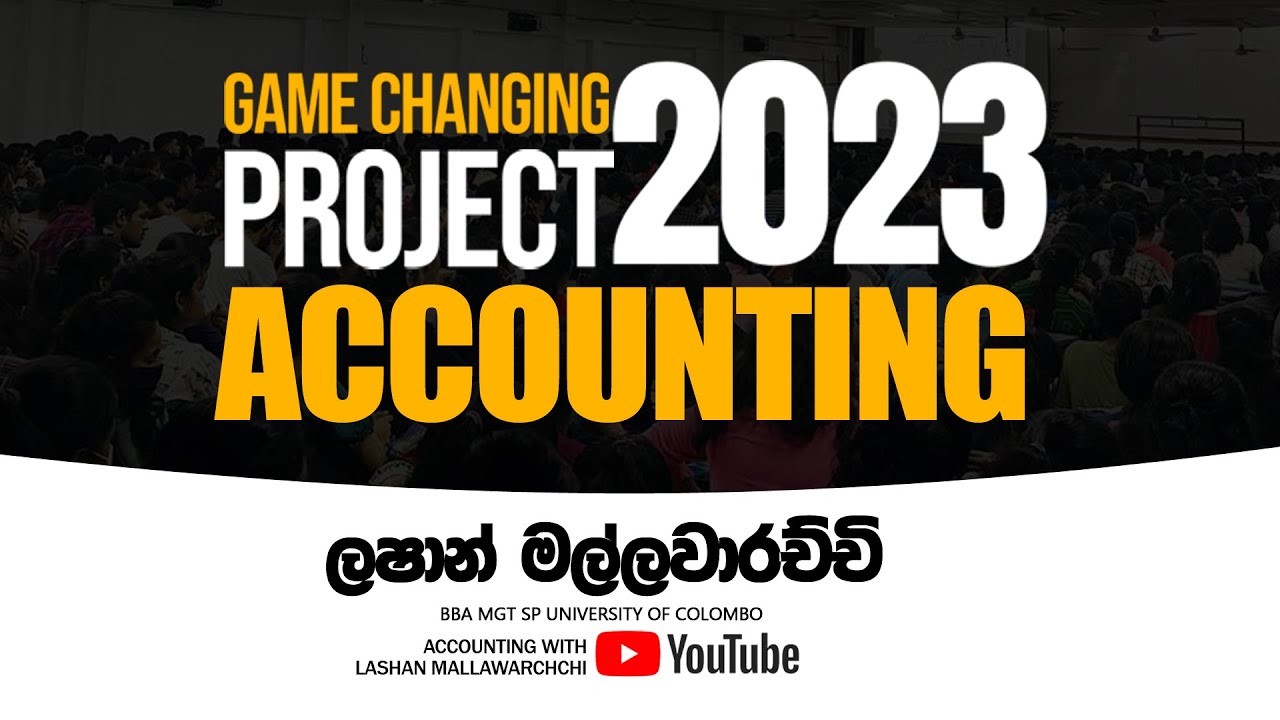 2023 Accounting Game Changing Project (0 to 100 ) Day 1 - YouTube