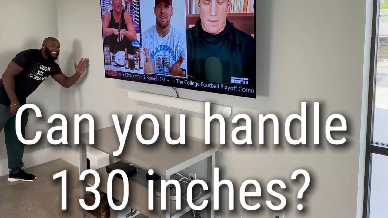 Making a Tv Wall with 4 65” TVS (full video) - YouTube