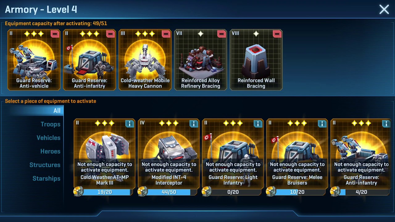 Star Wars Commander: My HQ 8/7 base layout - YouTube