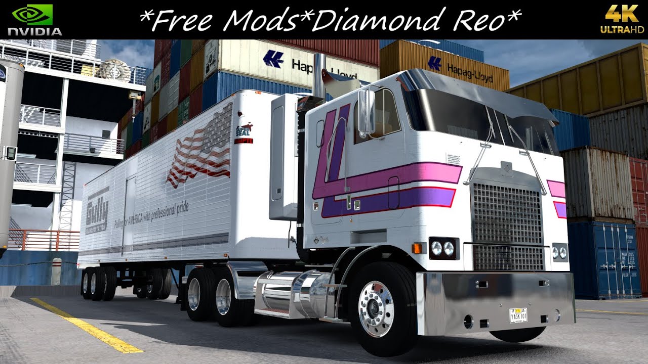 *Free Diamond Reo* Frozen Chicken Hauled Oakland to Santa Cruz *JBX2 ...