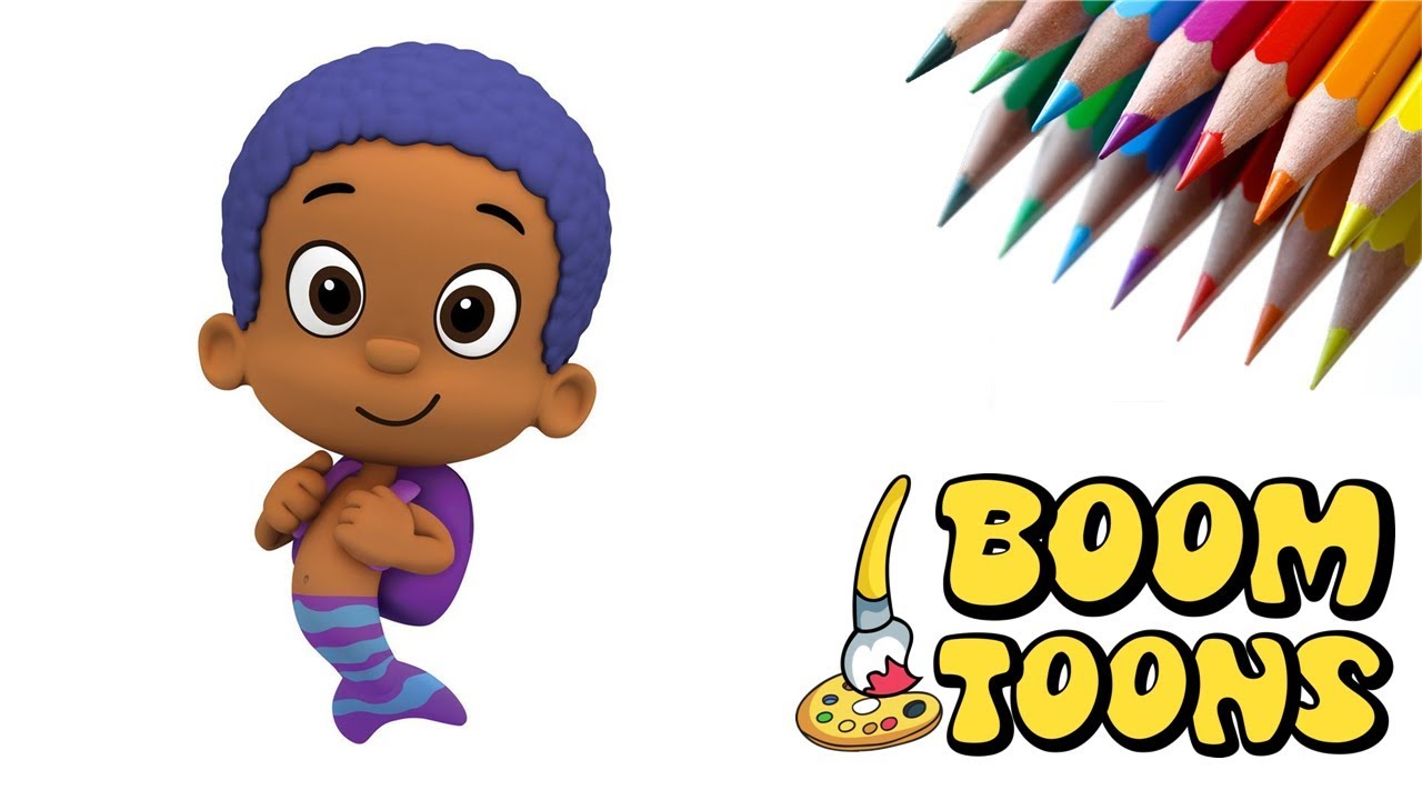 How to DRAW GOBY from BUBBLE GUPPIES - Fun Sketch with #BoomToons - YouTube