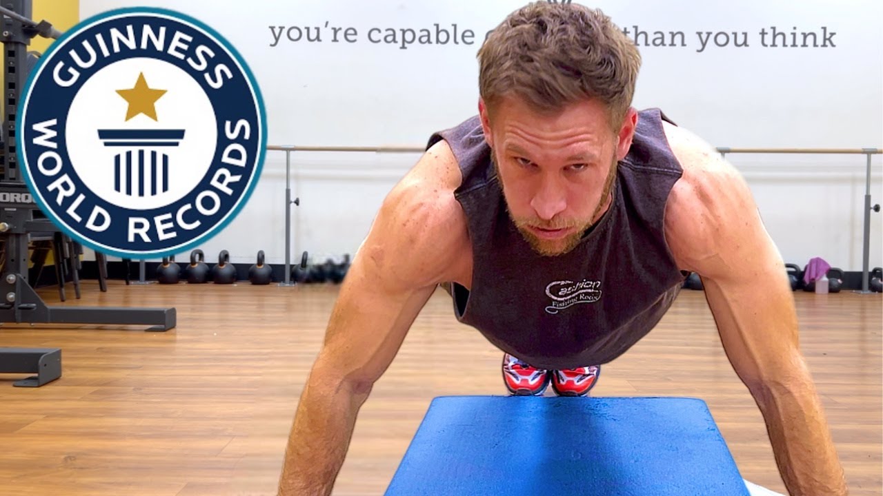 Most Push-Ups done in 1 hour | World Record Challenge - YouTube