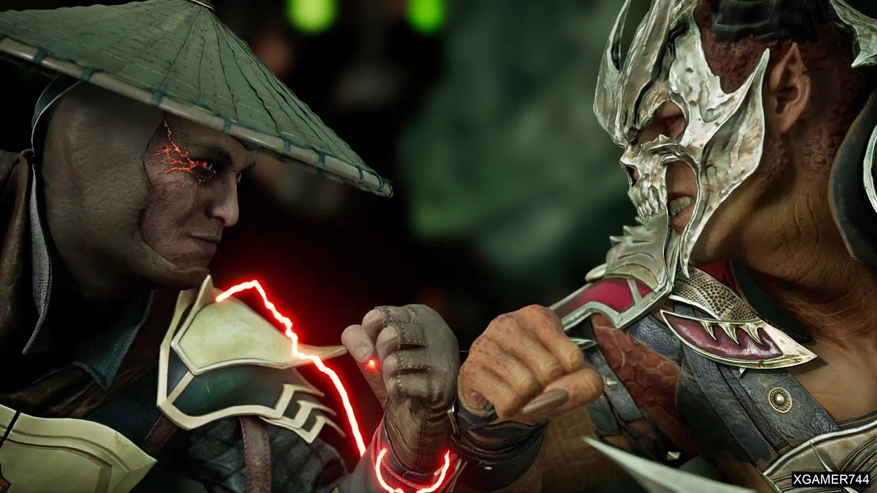Mortal Kombat 1 - Dark Raiden Vs. General Shao (VERY HARD) - YouTube
