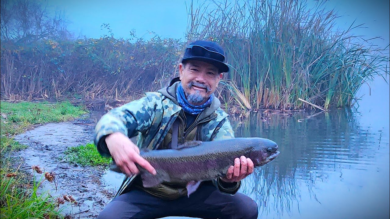 Fishing Lake Temescal for Lassen Trout Lunkers - YouTube