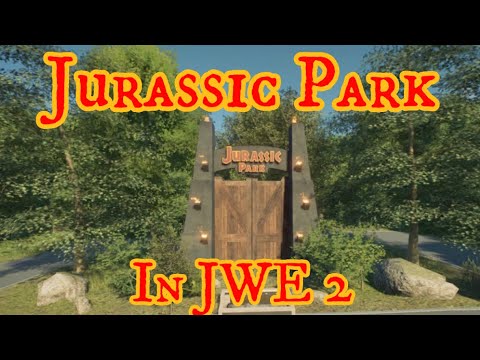 Jurassic Park in Jwe 2! Jurassic World Evolution 2 - YouTube