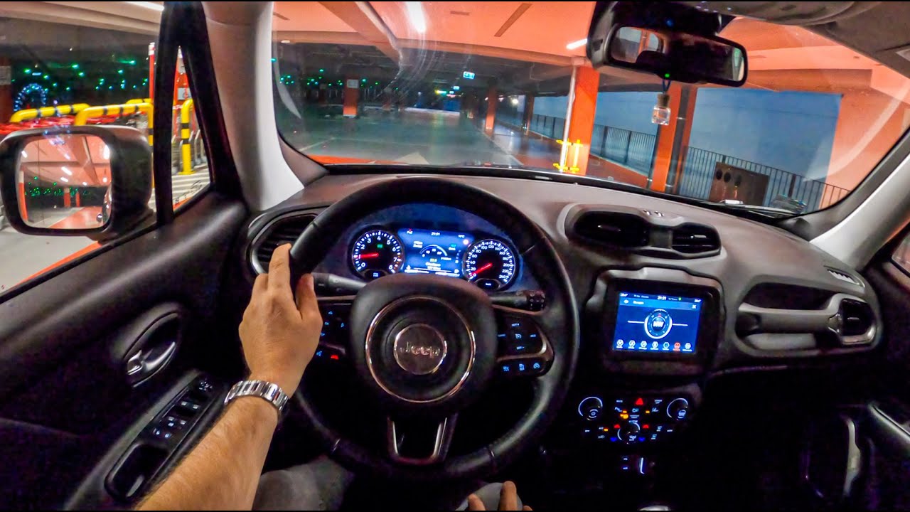 Jeep Renegade Night | POV Test Drive #588 Joe Black - YouTube