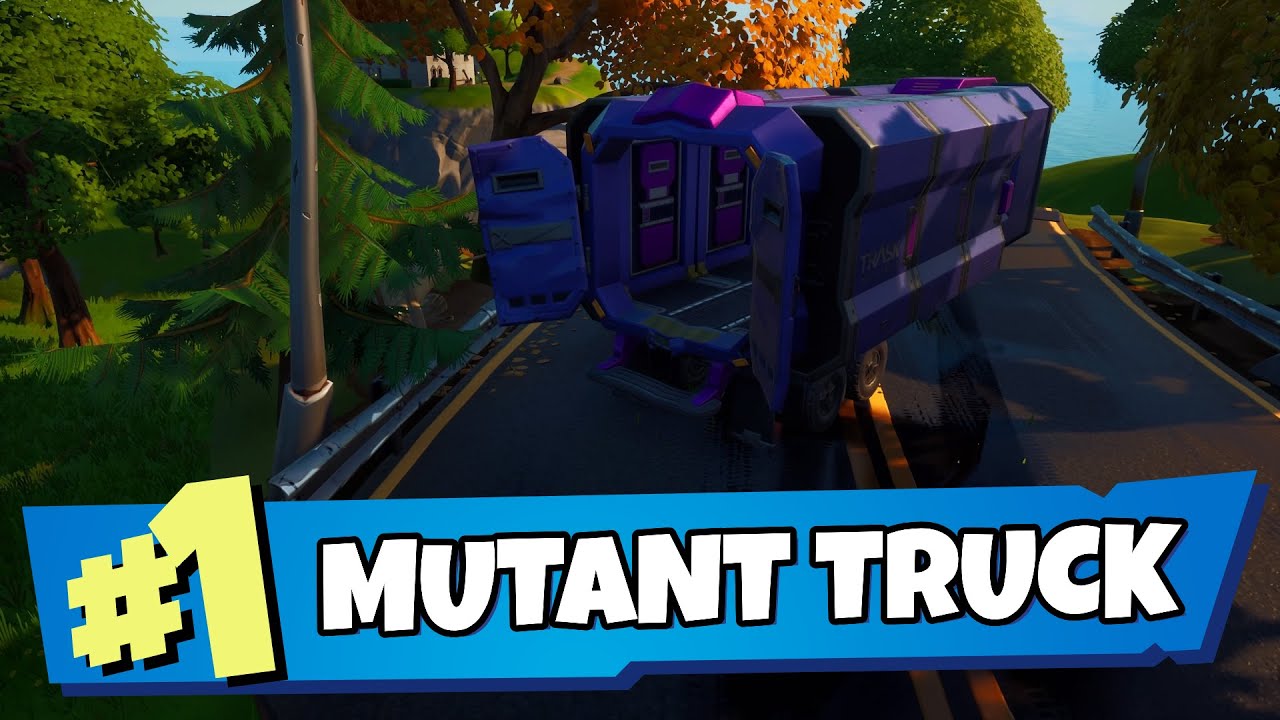 Locate A Mutant Containment Truck (Wolvervine Challenge) - Fortnite ...