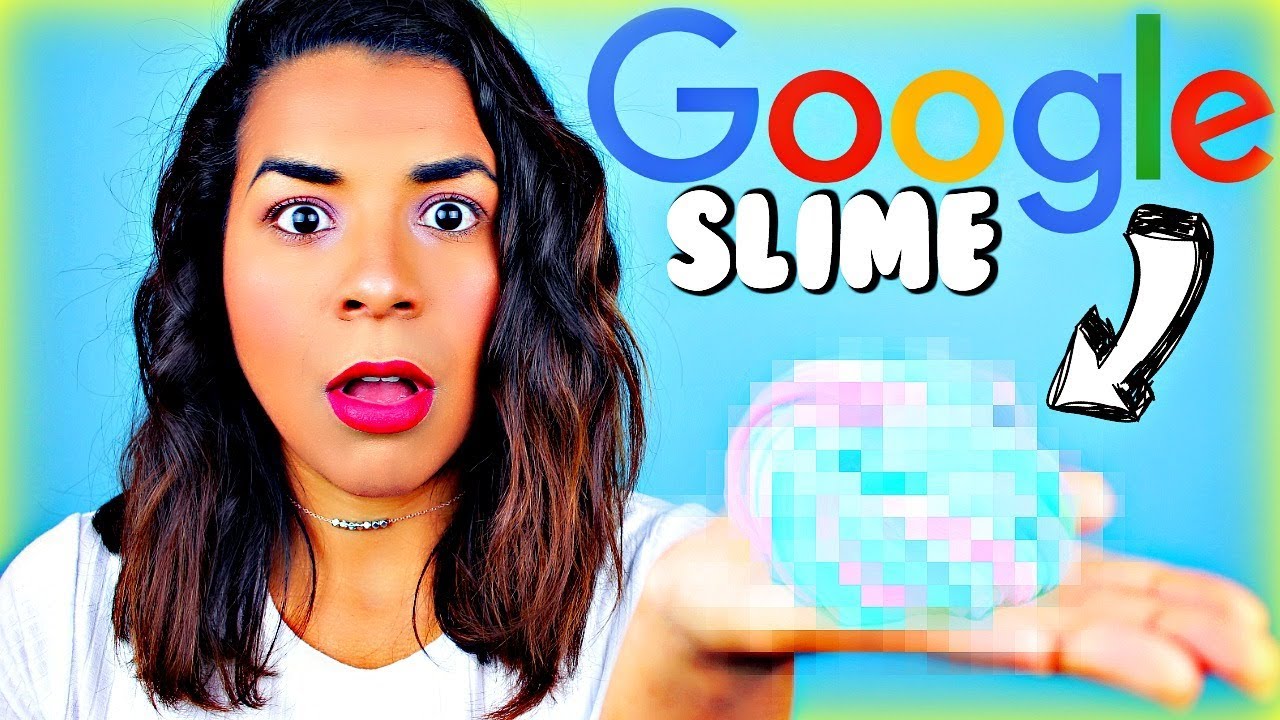 GOOGLE ELIGE MI SLIME CHALLENGE | GOOGLE PICKS MY SLIME - YouTube