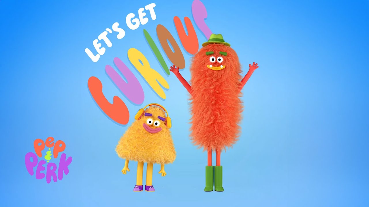 Fun Kids Song 🤪👀🎵 Let's Get Curious 🎤🦄 Pep and Perk - YouTube