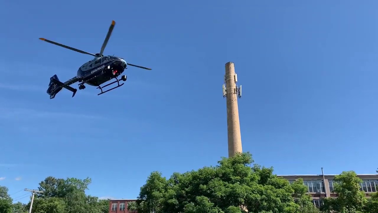 MSP Helicopter Landing - YouTube