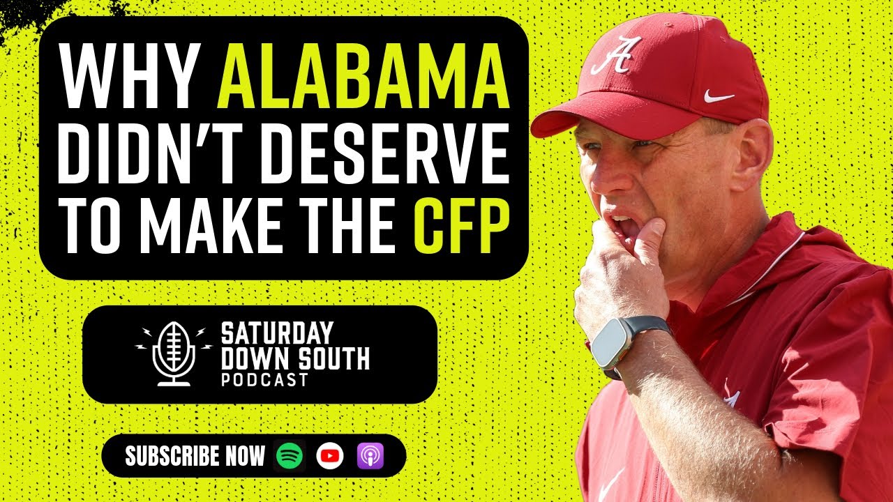 Bama gets left out, Early CFP matchup thoughts & Georgia's weird SEC ...