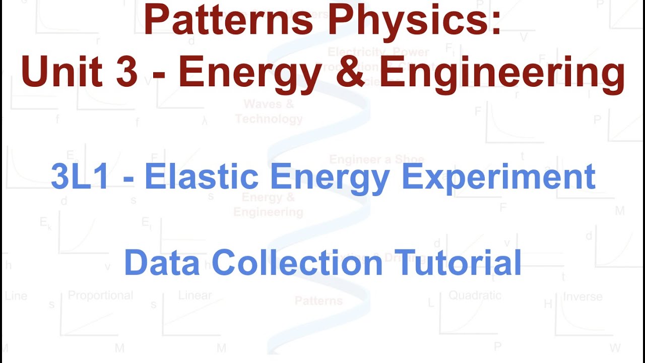 3V 3L1 Video for Data Collection of the Elastic Energy Experiment - YouTube