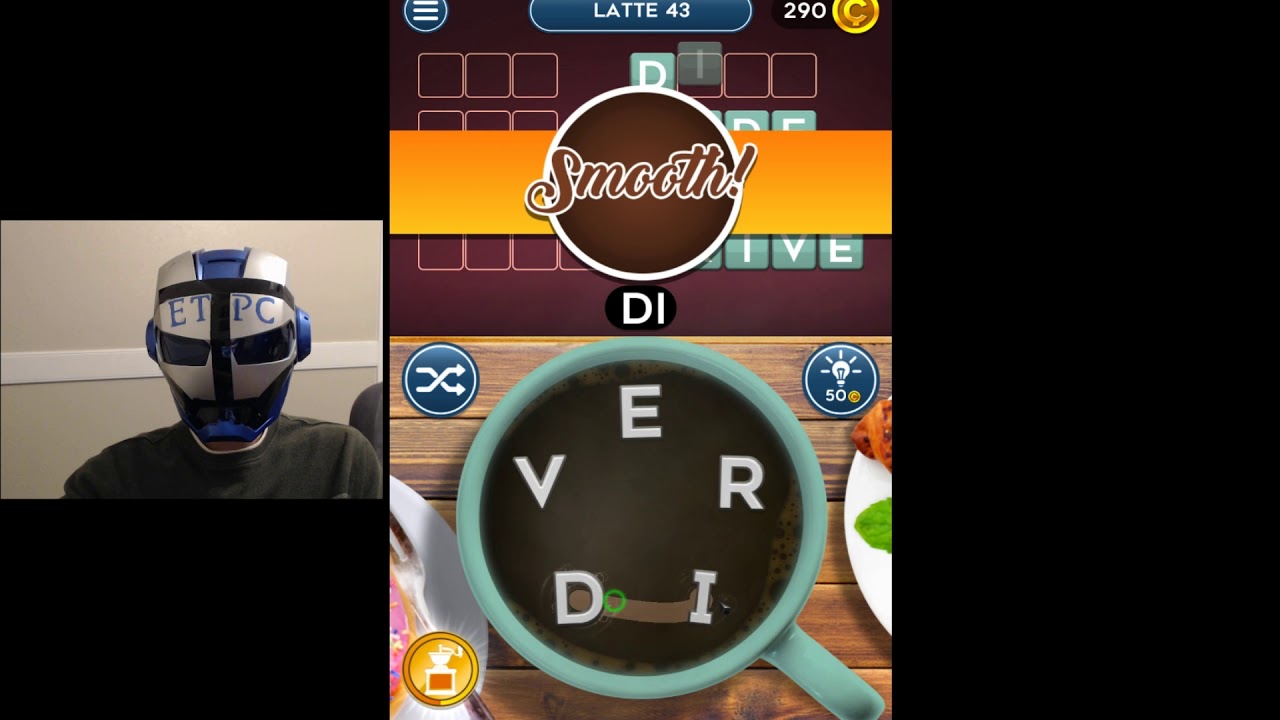 WORD MOCHA LATTE LEVEL 43 ANSWERS - YouTube