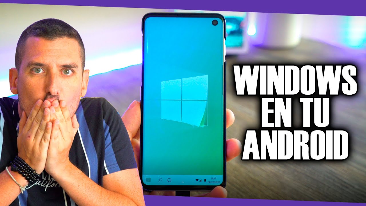 ASÍ PUEDES PONER WINDOWS EN TU ANDROID!! - YouTube