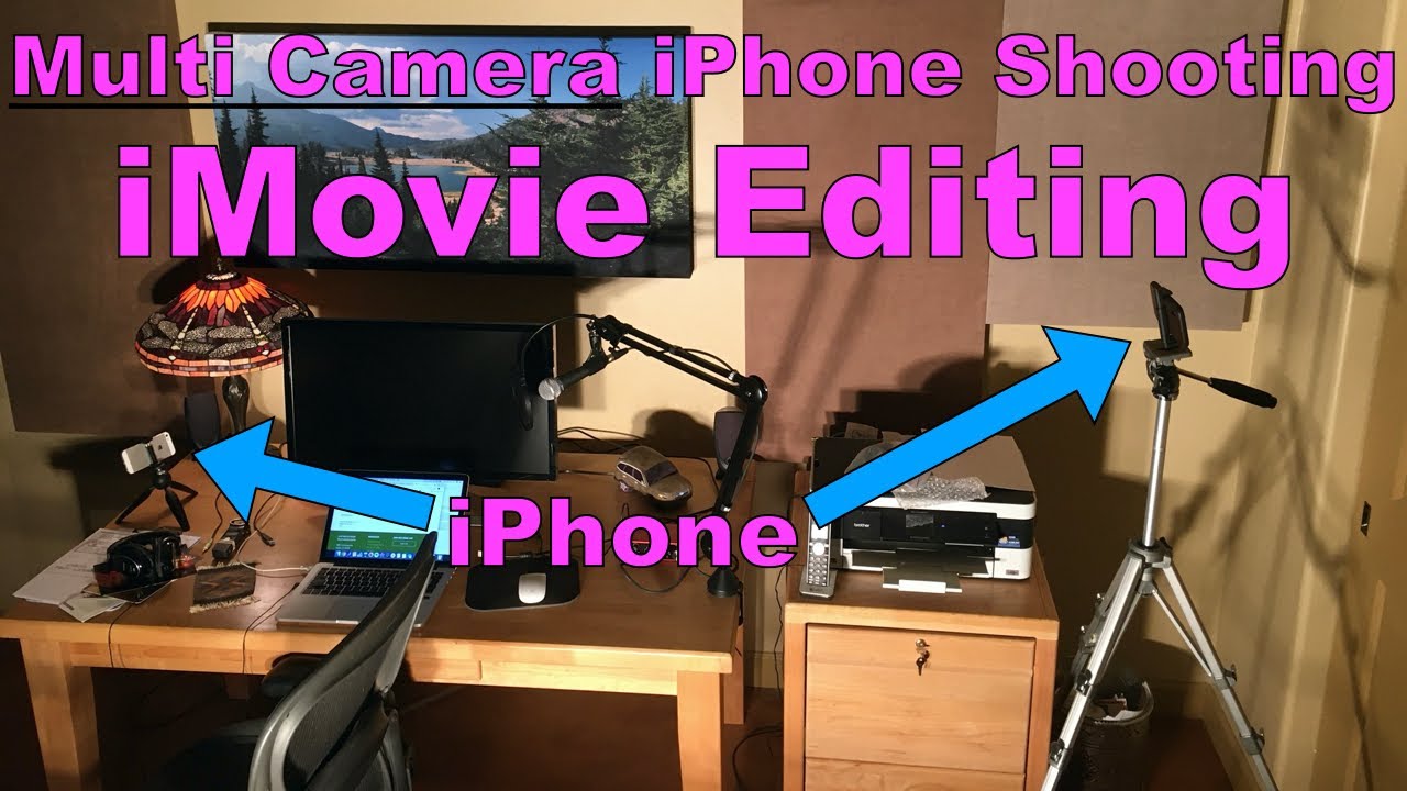 Shoot multicam iPhone video, edit in iMovie - YouTube