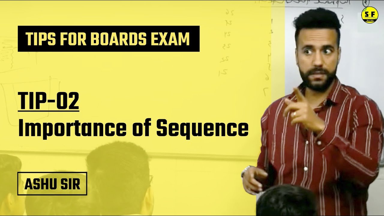 Tips & Tricks for Board Exams Important of Sequence | Ashu sir Science ...