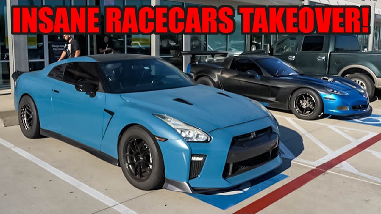 STREET RACERS TAKEOVER MEXICO RACING LEAGUES CAR MEET! (FLY-BYs, FULL ...