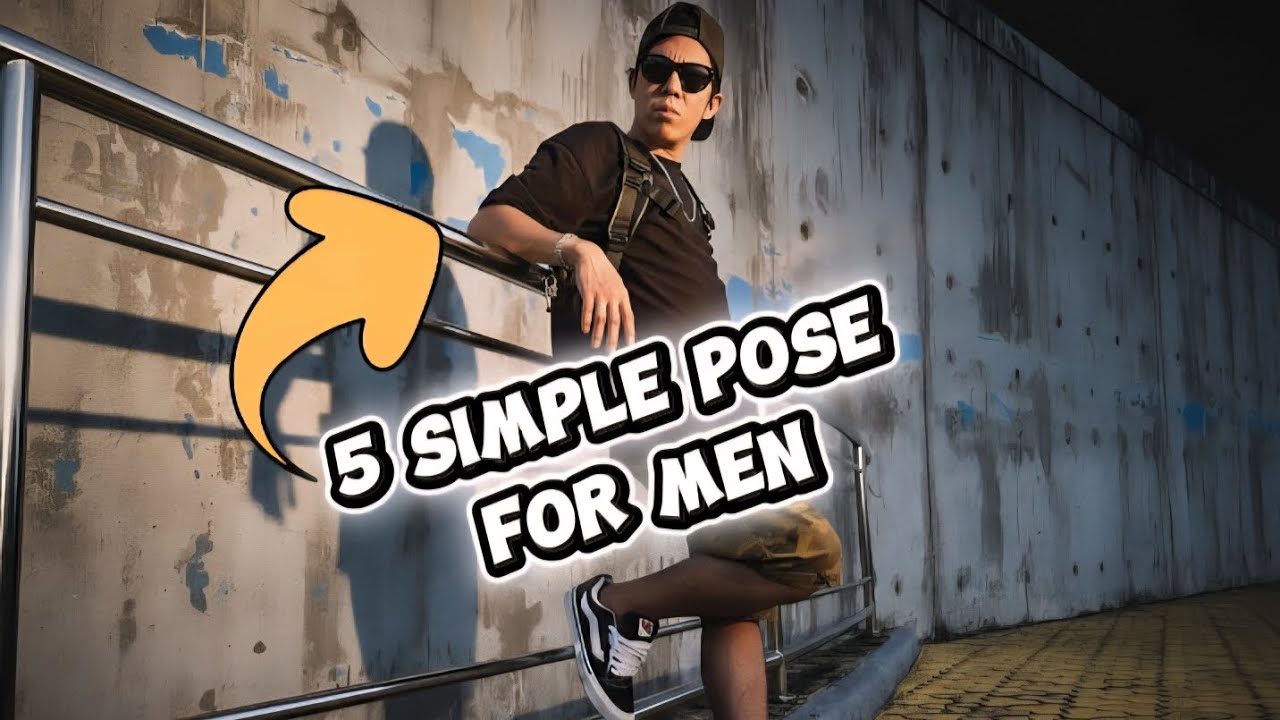 5 Simple ideas pose for men | Must try! - YouTube
