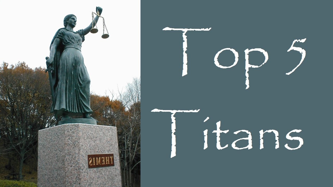 Greek Mythology: Top 5 Titans - YouTube