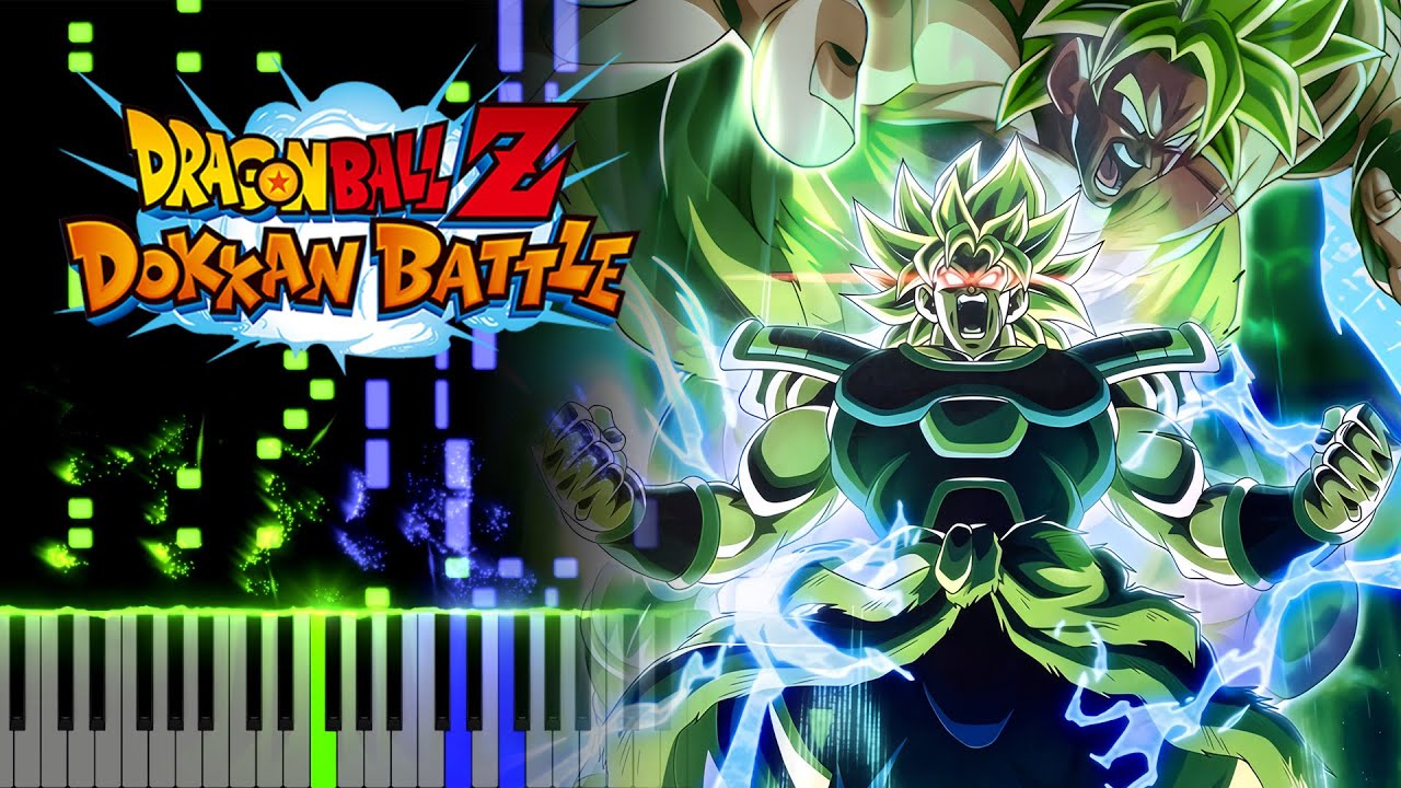LR AGL Super Saiyan Broly Intro OST - DBZ Dokkan Battle - Piano Cover ...