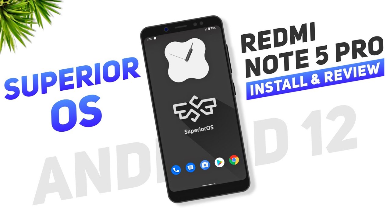 Superior OS Based On Android 12 | Redmi Note 5 Pro | Material You ...