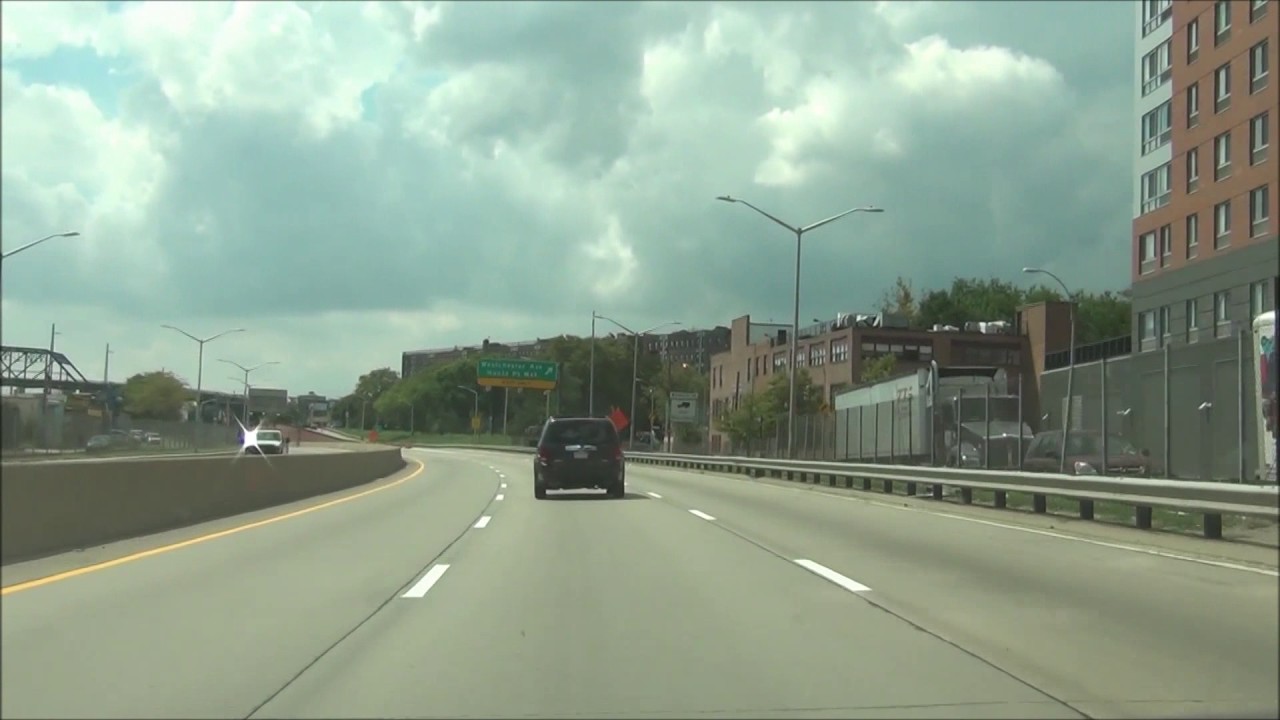 New York - Interstate 895 South (Sheridan Expressway) - Full Length ...