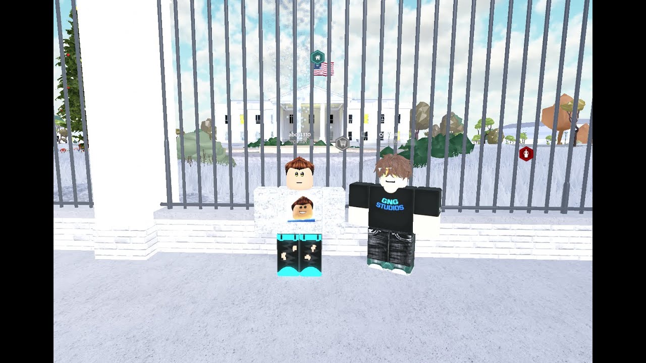 Official and I seen the president in ROBLOX?! - YouTube