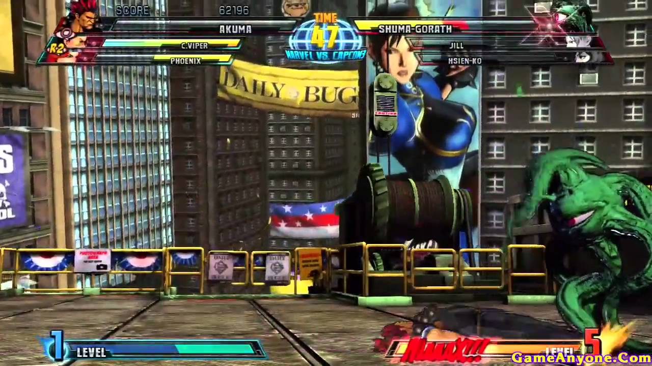 Marvel vs Capcom 3: Fate of Two Worlds (Akuma, C. Viper, Phoenix Pt. 1/ ...