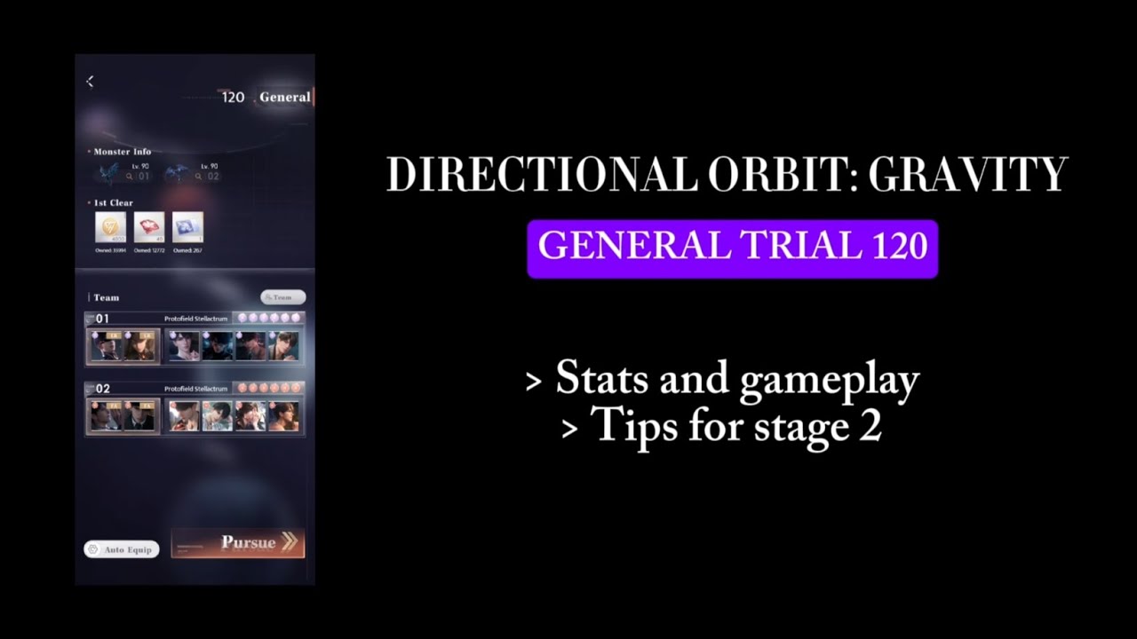 How to pass Directional Orbit: Gravity "General Trial 120" | Caleb | Love and Deepspace - YouTube