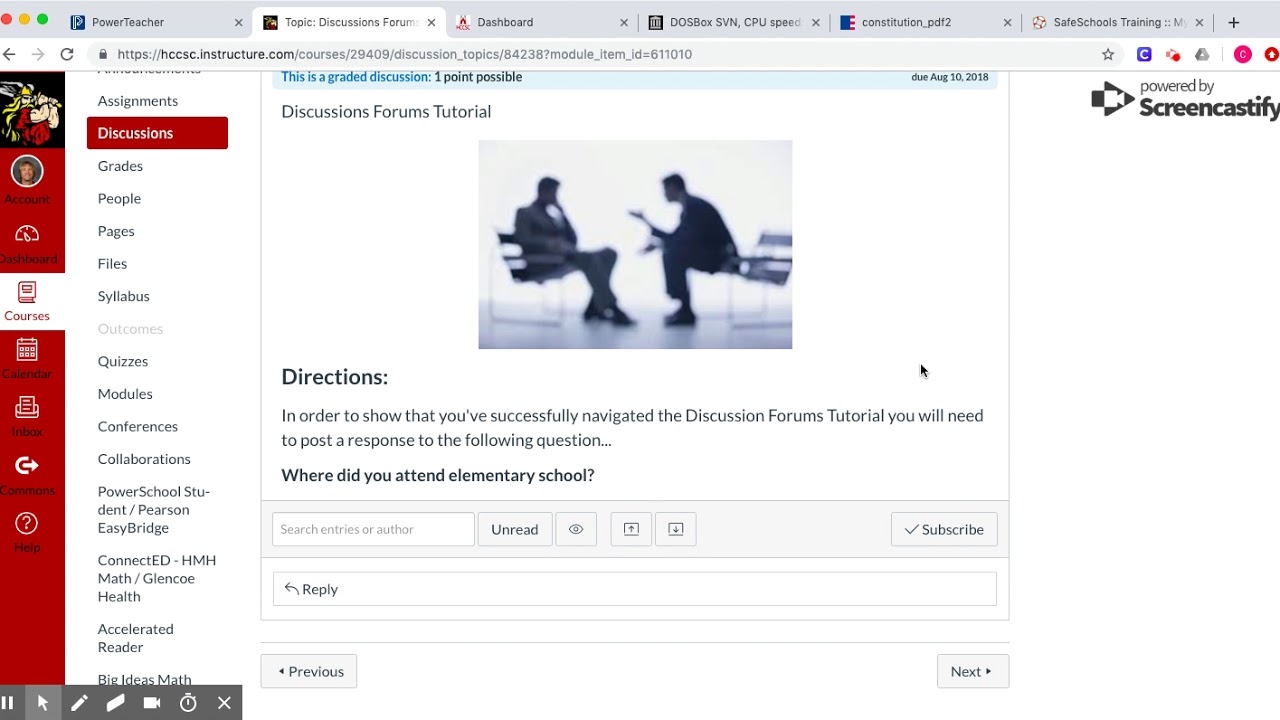 Discussion Tutorial - YouTube