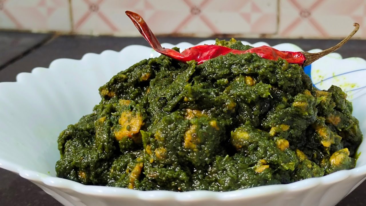 Palak Keema ।। পালং কিমা ।। Spinach Recipe।। How to make Palak Keema ...