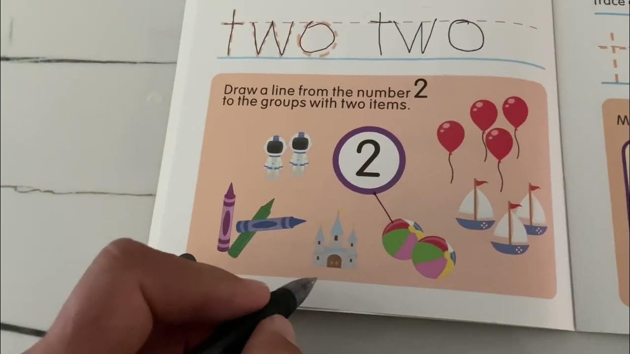 Learn To Count and Write Number 1-5 For Kids - YouTube