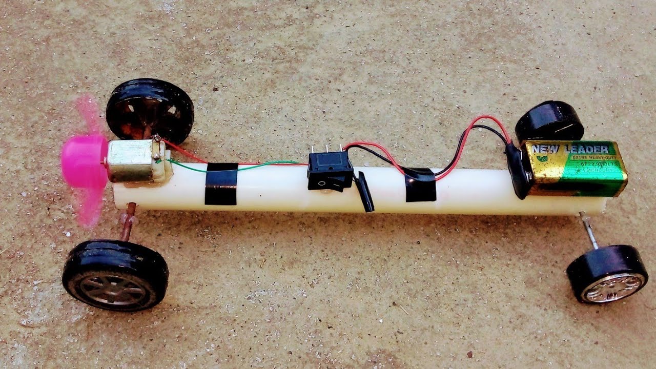 How to make a simple car - YouTube