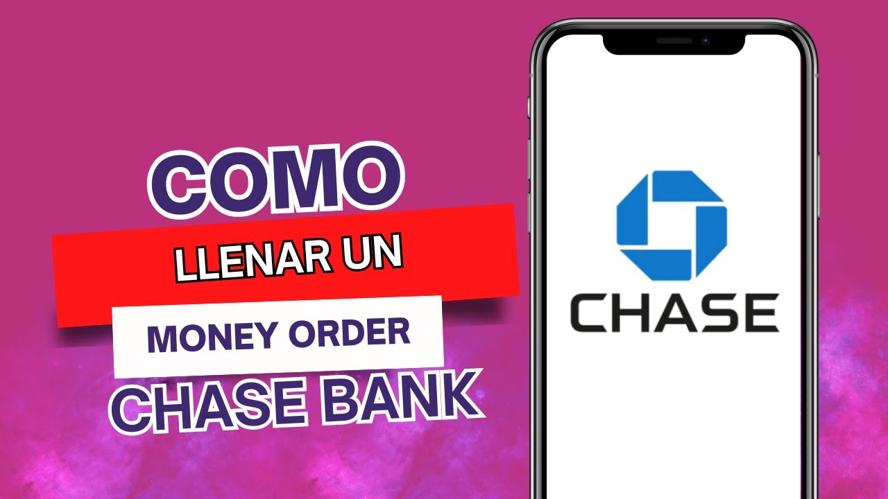 Como Llenar Un Money Order De Chase Bank - YouTube