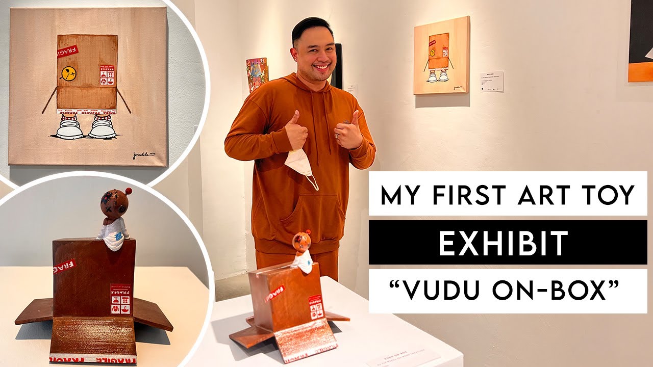 My First Art Toy Exhibit | "VUDU ON-BOX" - YouTube