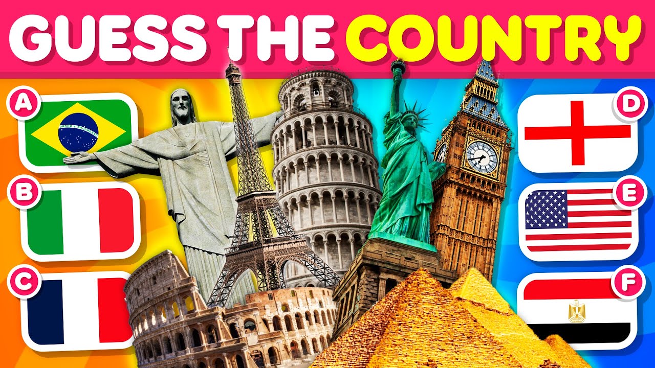 Guess the Country by its Monument ️🌎🗽 Can you Guess the Country by its ...