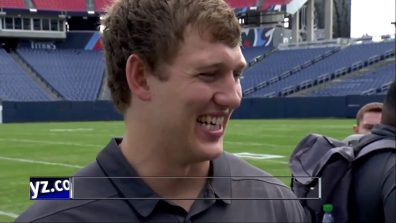 TJ Hockenson enters NFL Draft as top tight end prospect - YouTube