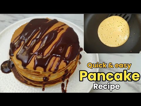 quick and easy pancakes recipe | how to make pancakes | 10 minutes ...