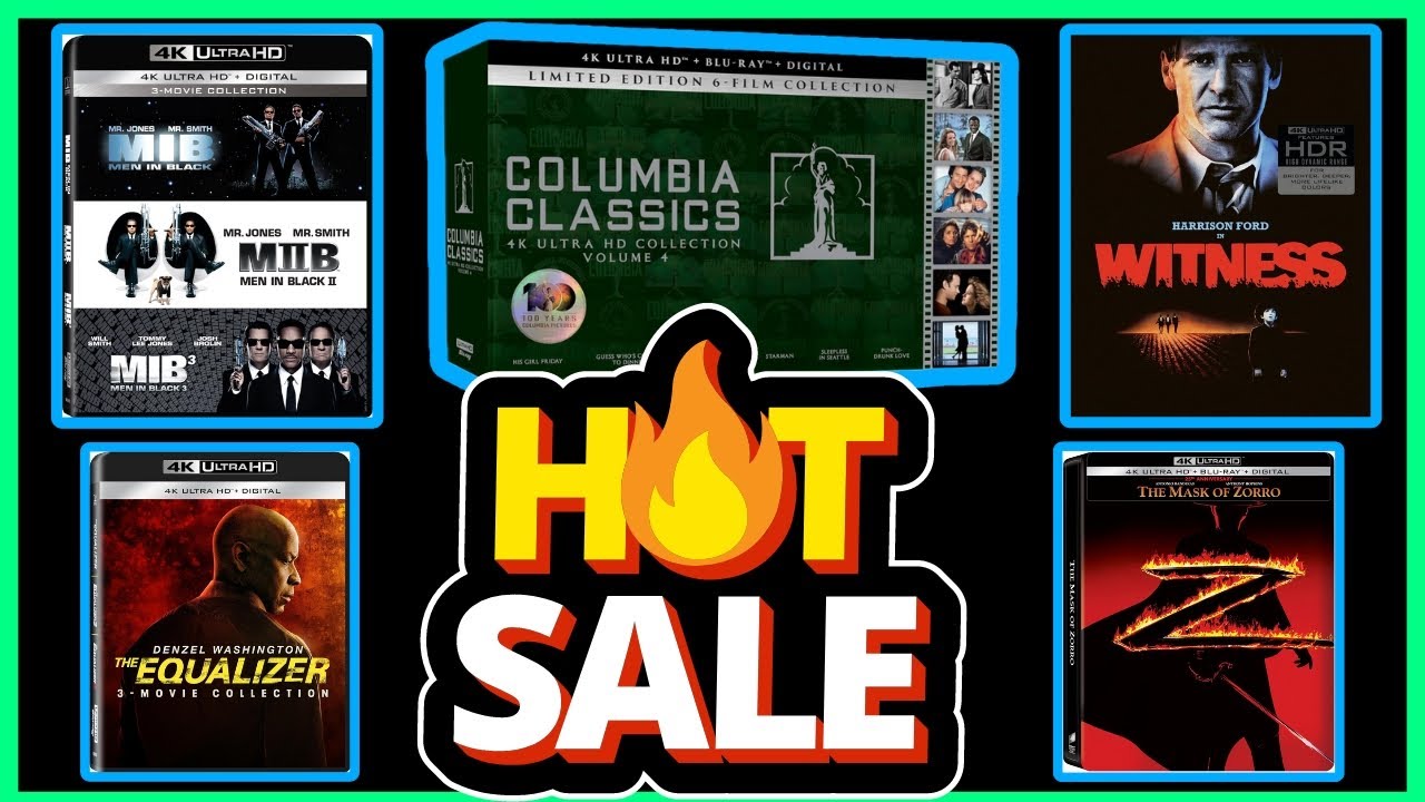 Amazon Physical Media Sales on 4K, Blu-ray & DVDs! - YouTube