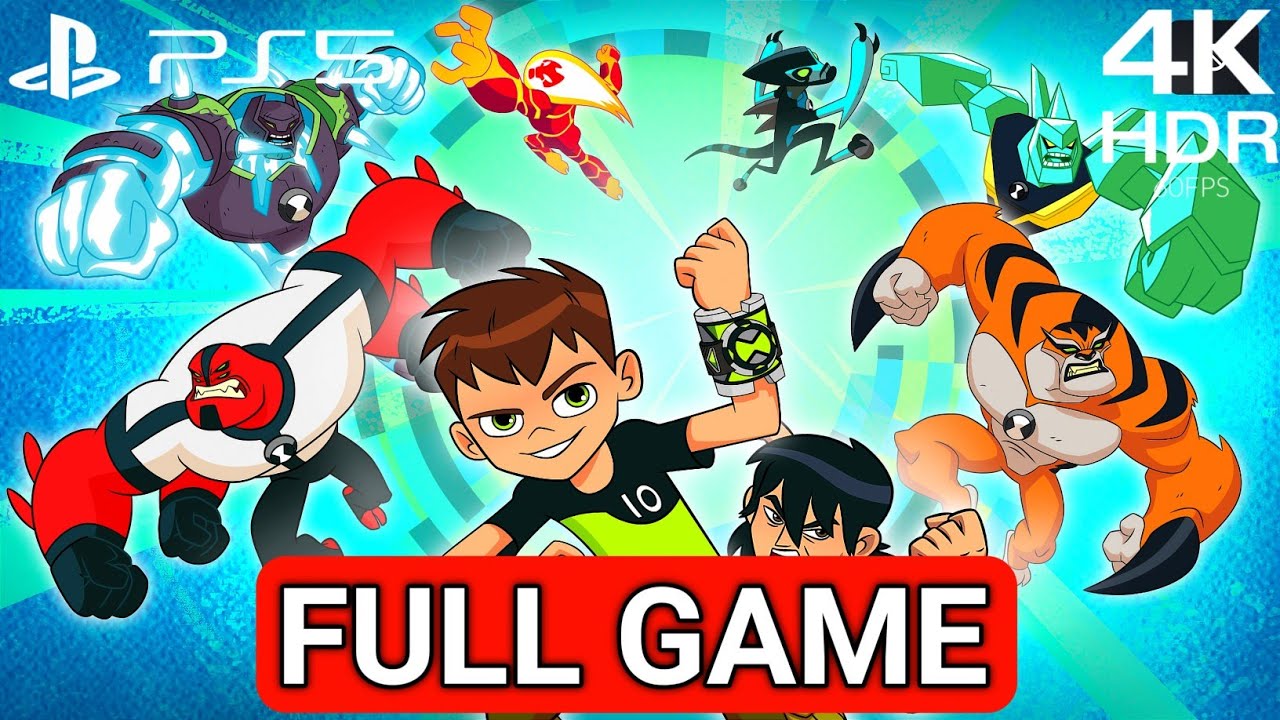 Ben 10 Game 2023 | Ben 10 Power Trip Full Gameplay 4K Ps5 - YouTube