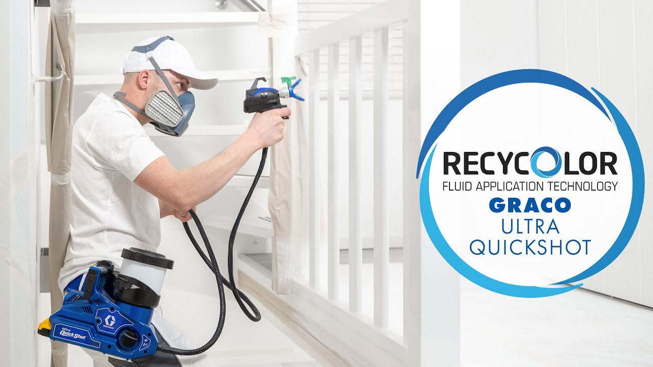 Graco Ultra Quickshot a Recycolortól - YouTube