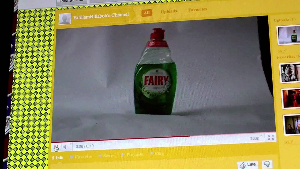 the fairy liquid ad - YouTube