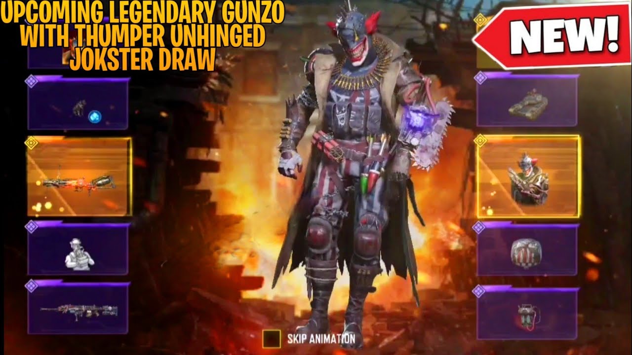 *NEW* Unhinged Jokster Draw Gunzo - DEVIL JESTER (Legendary)+"THUMPER ...