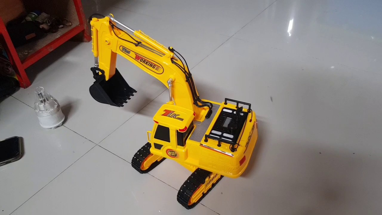 Kobelco Mainan Remot | Excavator, Beko, Komatsu, eksavator - YouTube