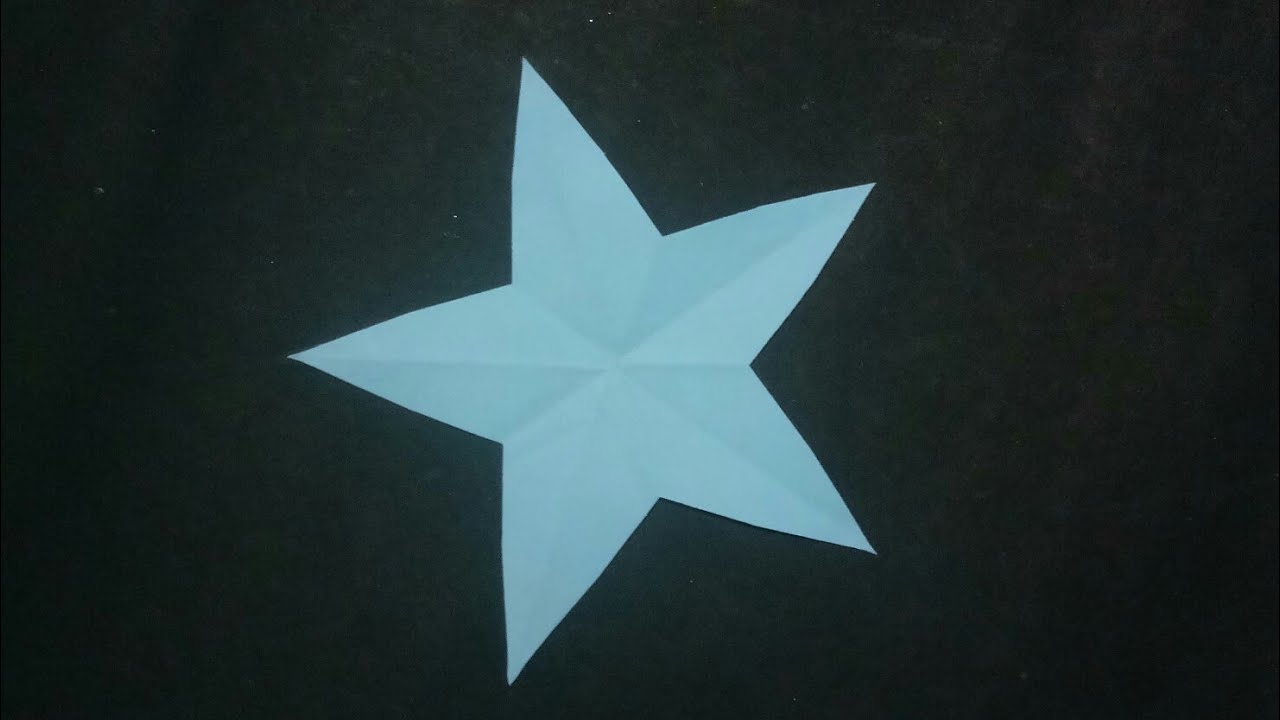 How to Make/Cut a Perfect Star || Christmas Special || - YouTube